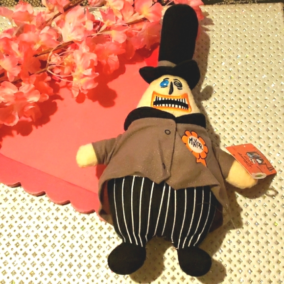 Disney | Toys | Nightmare Before Christmas Mayor Plush Nwt | Poshmark